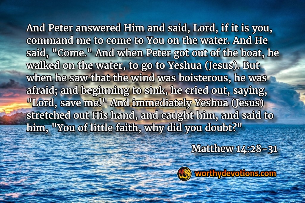 Are You Going Overboard? - Worthy Christian Devotions - Daily Devotional