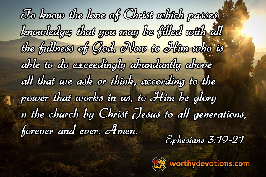 Expect More! - Worthy Christian Devotional - Daily Devotions