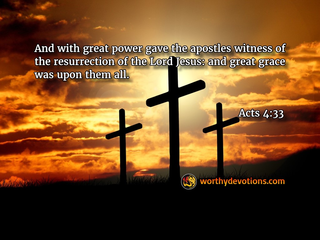 Rest in resurrection power! - Worthy Christian Devotions - Daily Devotional