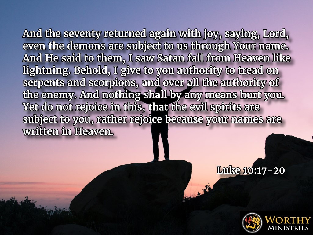 You're battling a defeated enemy! - Worthy Christian Devotions - Daily ...